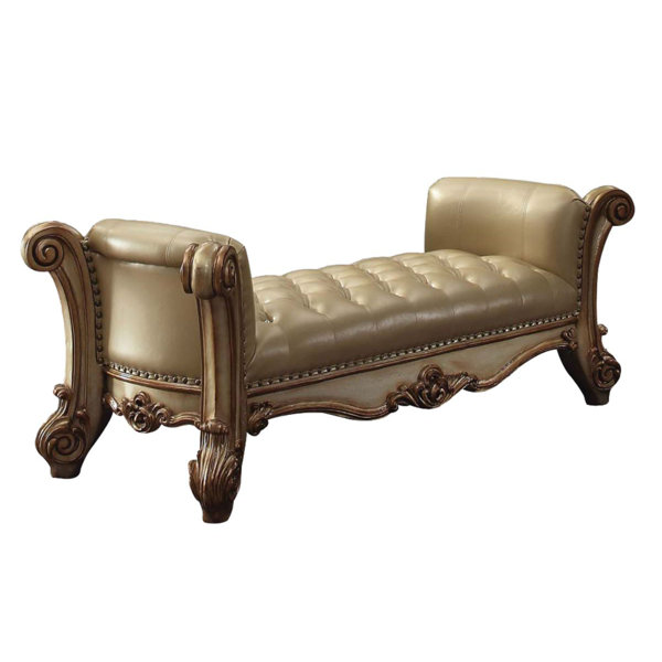 Lark Manor™ Valmonte Upholstered Bench with Button Tufted & Reviews | Wayfair